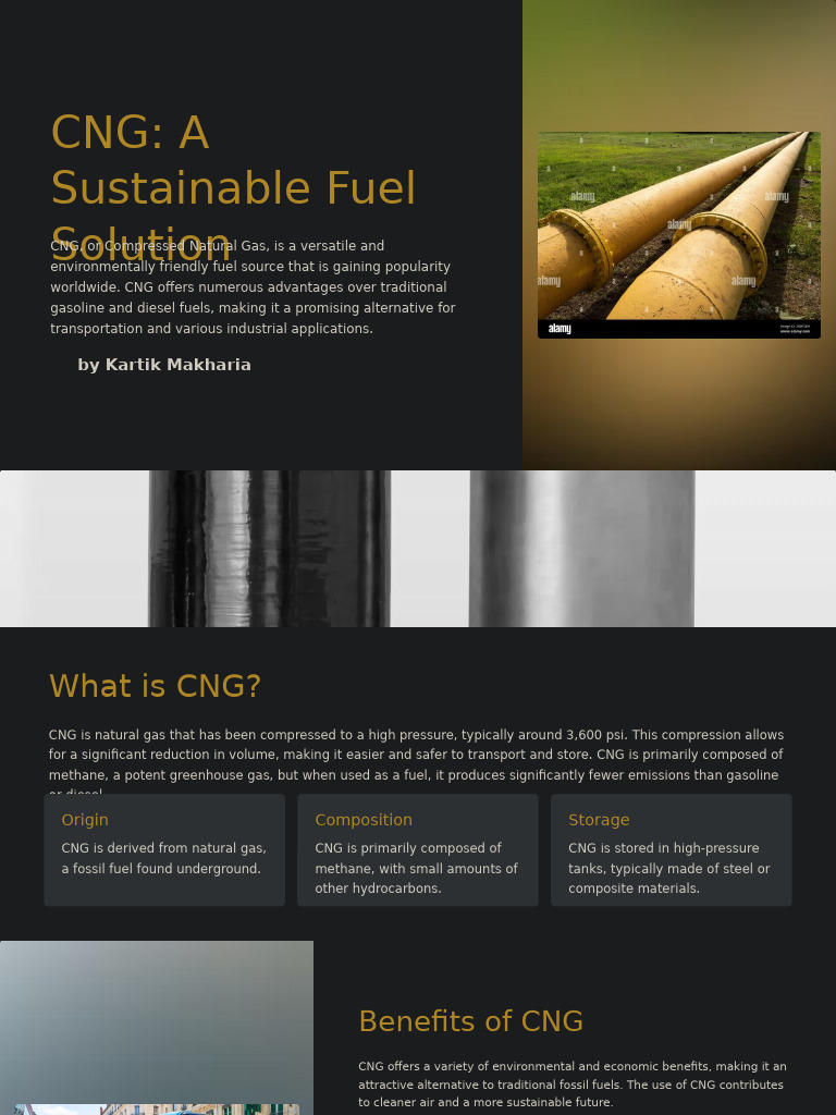 CNG-A-Sustainable-Fuel-Solution | PDF