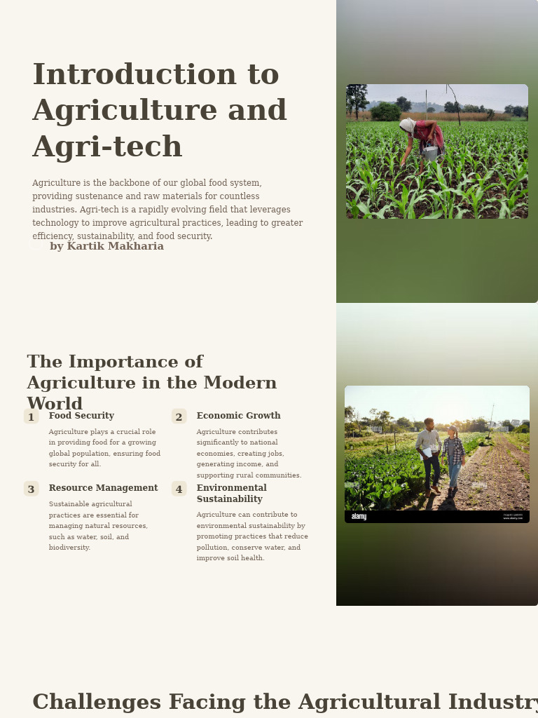 Introduction-to-Agriculture-and-Agri-tech | PDF