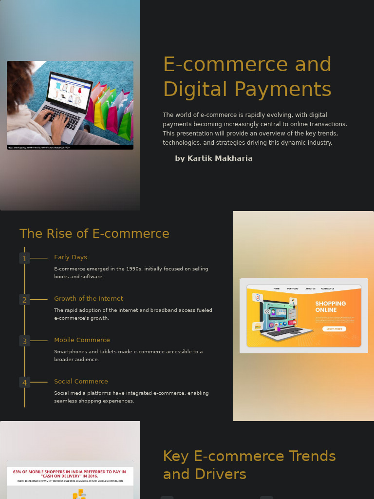 E-Commerce and Digital Payments | PDF