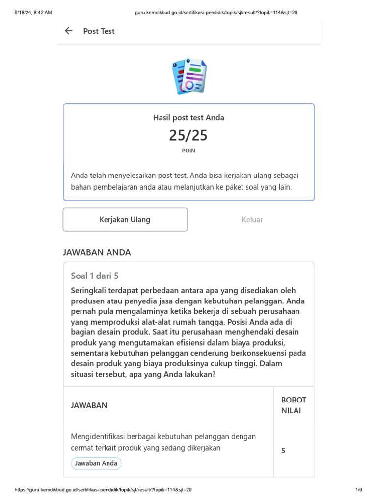 Post 2 Modul 3 PJBL | PDF
