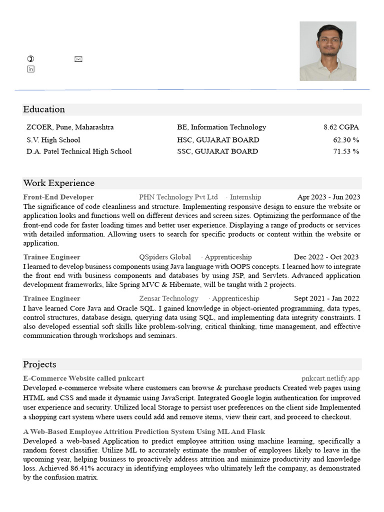 1 Pratik Marathe-WT - Pratik Marathe | PDF