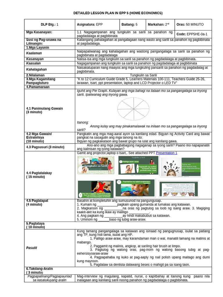 DLP 1 Q2 Epp 5 | PDF