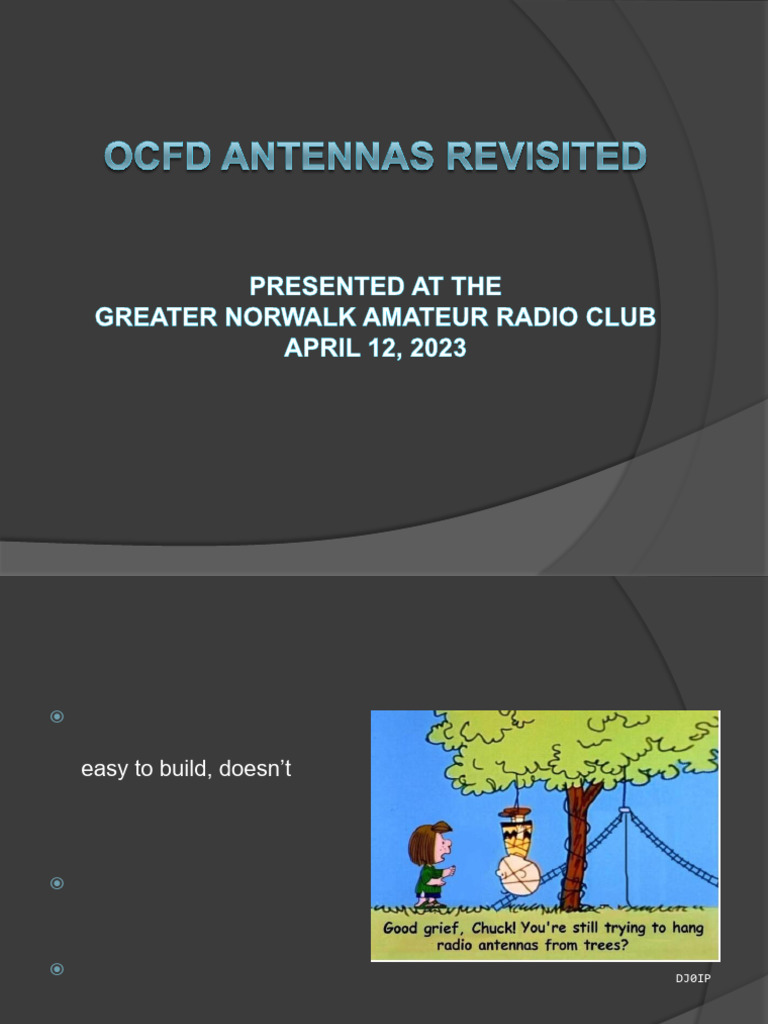 Multiband OCFD Antenna Guide | PDF | Antenna (Radio) | Electromagnetic ...