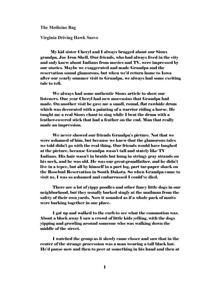The Medicine Bag | PDF | Word | Physician