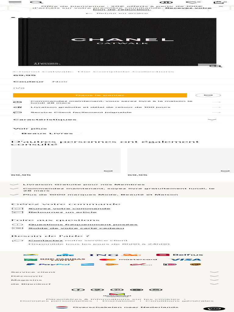 Chanel Catwalk The Complete Collections - Noir - de Bijenkorf | PDF