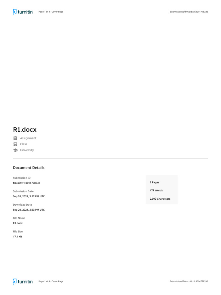 R1.docx: Document Details | PDF