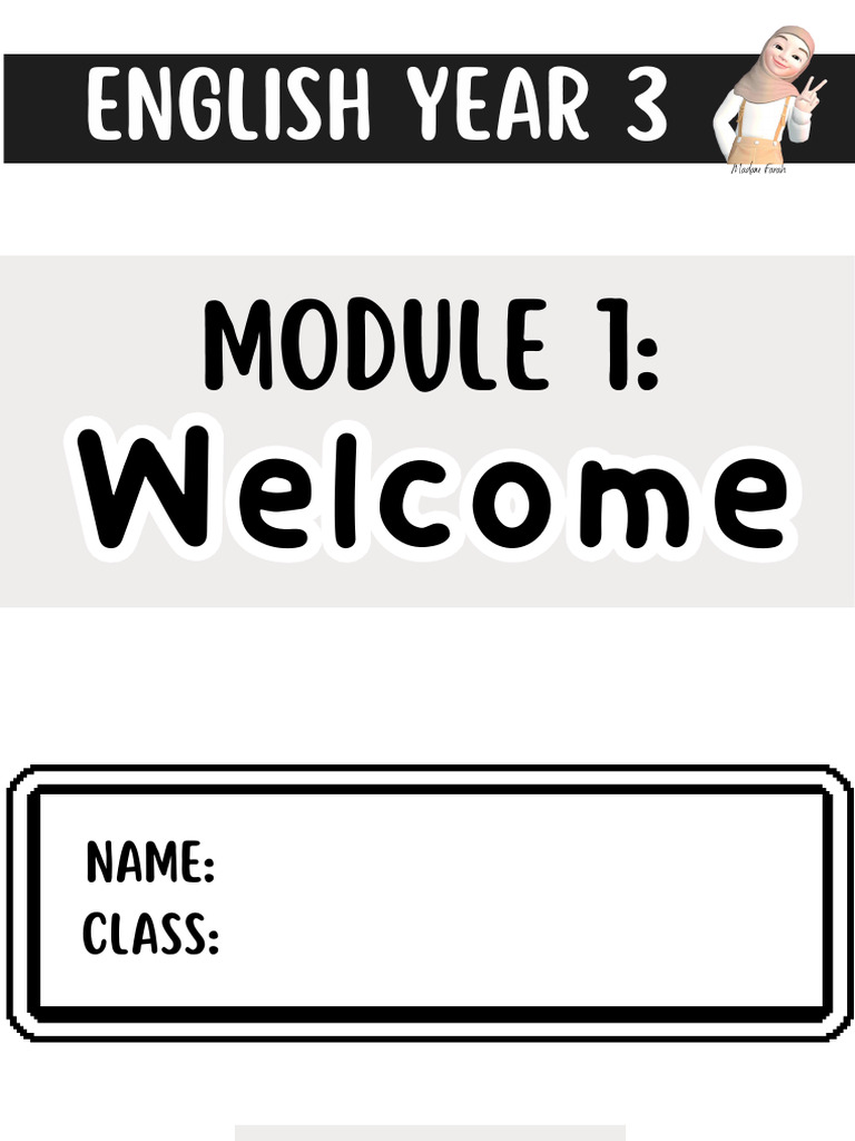 MODULE 1 WELCOME | PDF
