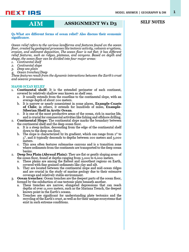 b2 - Geo. & DM w1d3 - Solution | PDF | Oceans | Science & Mathematics