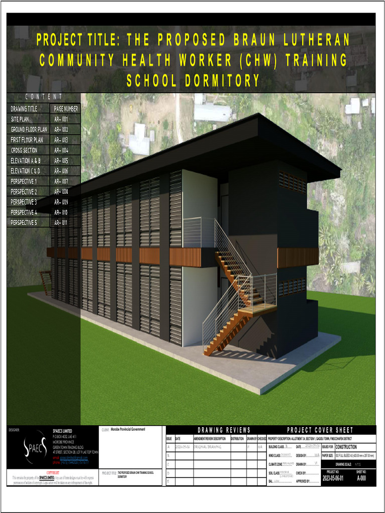 3.1 COVER PAGE Dorm | PDF