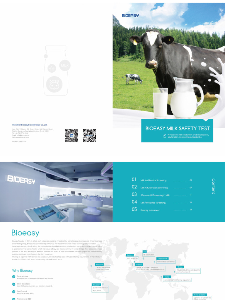 Bioeasy Milk Safety Test - en - bmst.200507.001 | PDF