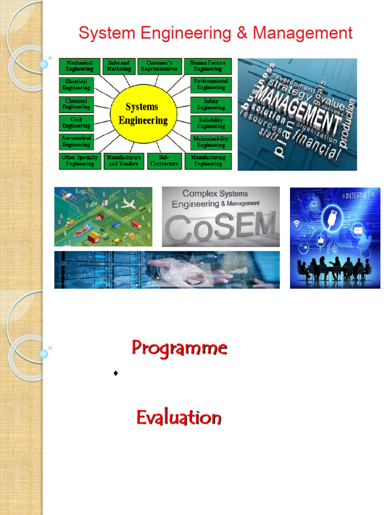 System Engineering & Management - Notes | PDF