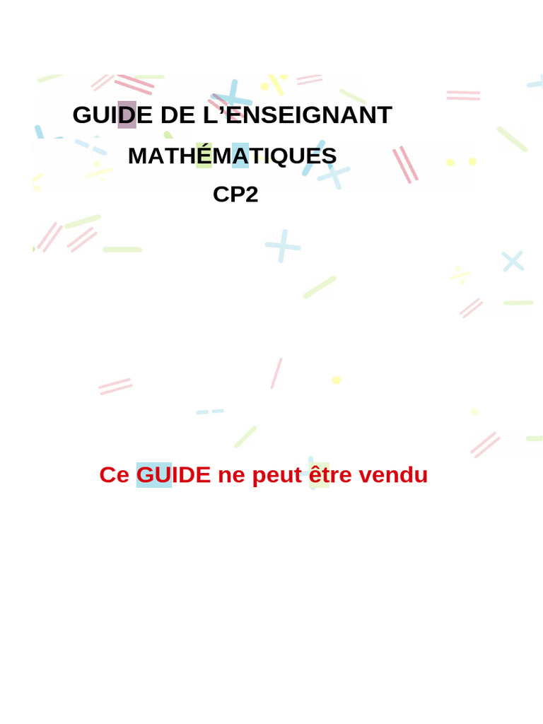 Guide CP2 - Du - 09 - 06 - 2024 Ok | PDF