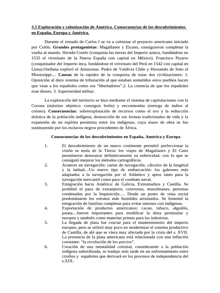 3.5 Exploracion y Colonizacion | PDF 3.5 Exploracion y Colonizacion | PDF