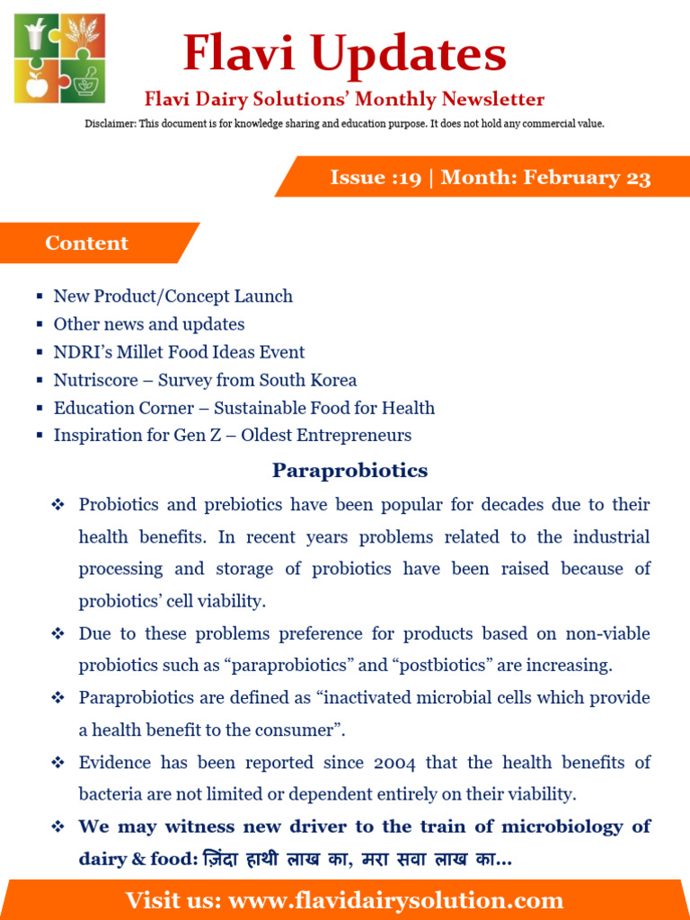 19th Flavi Update 1689407416 | PDF