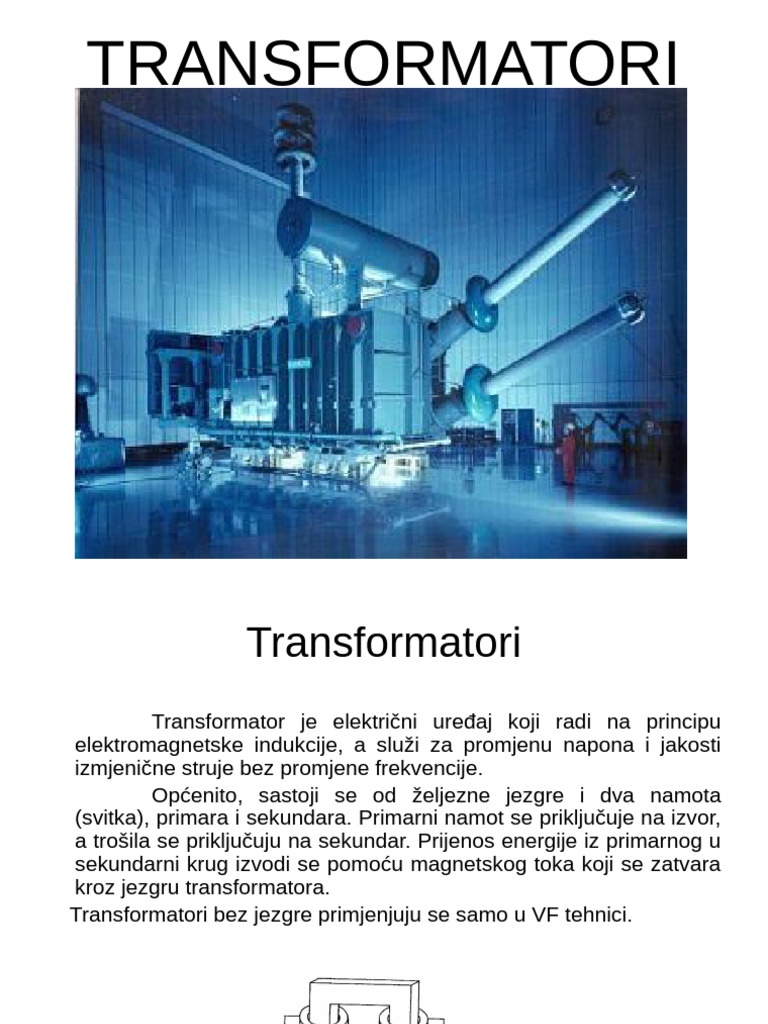 ESU - 1.transformatori | PDF