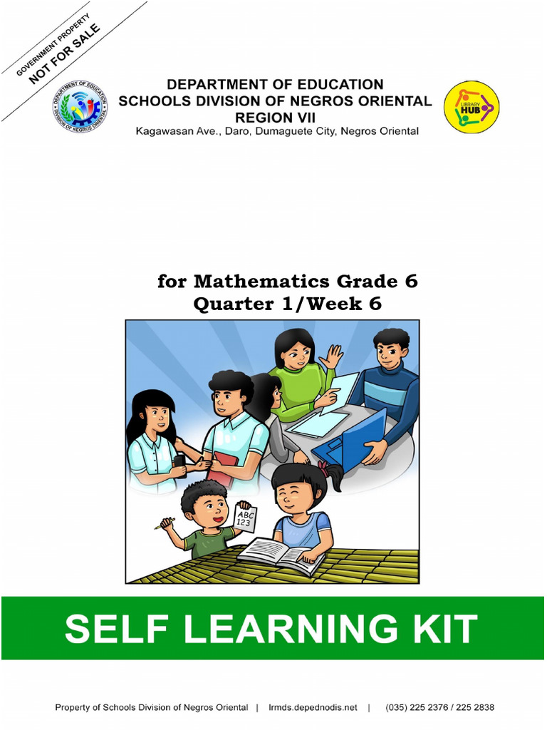 Math 6-Q1-Week-6 | PDF