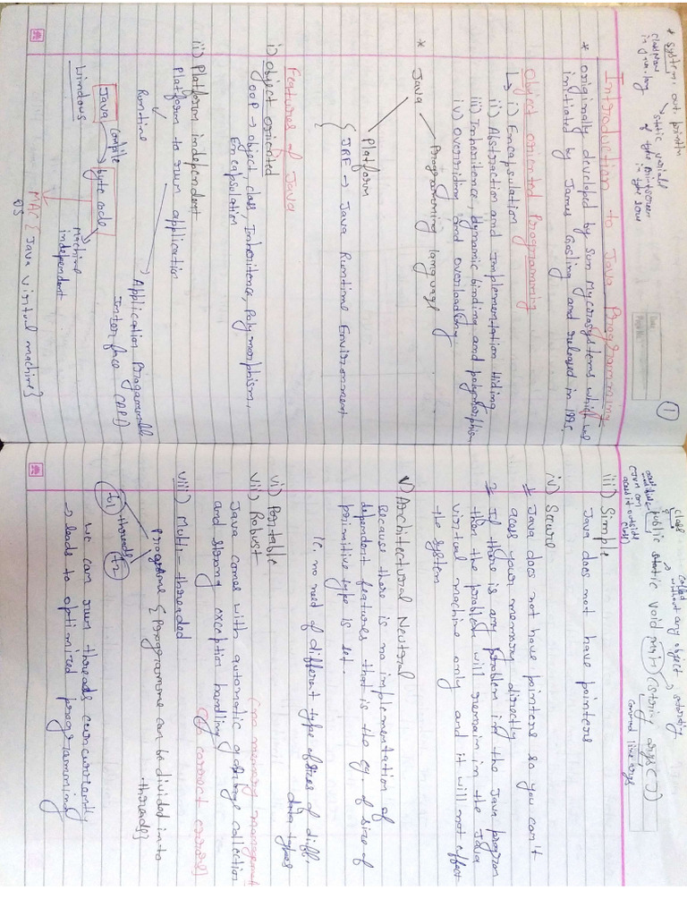 Complete Notes - All Units Handwritten | PDF