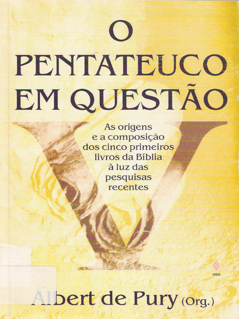 O Pentateuco em Questao Albert de Pury | PDF