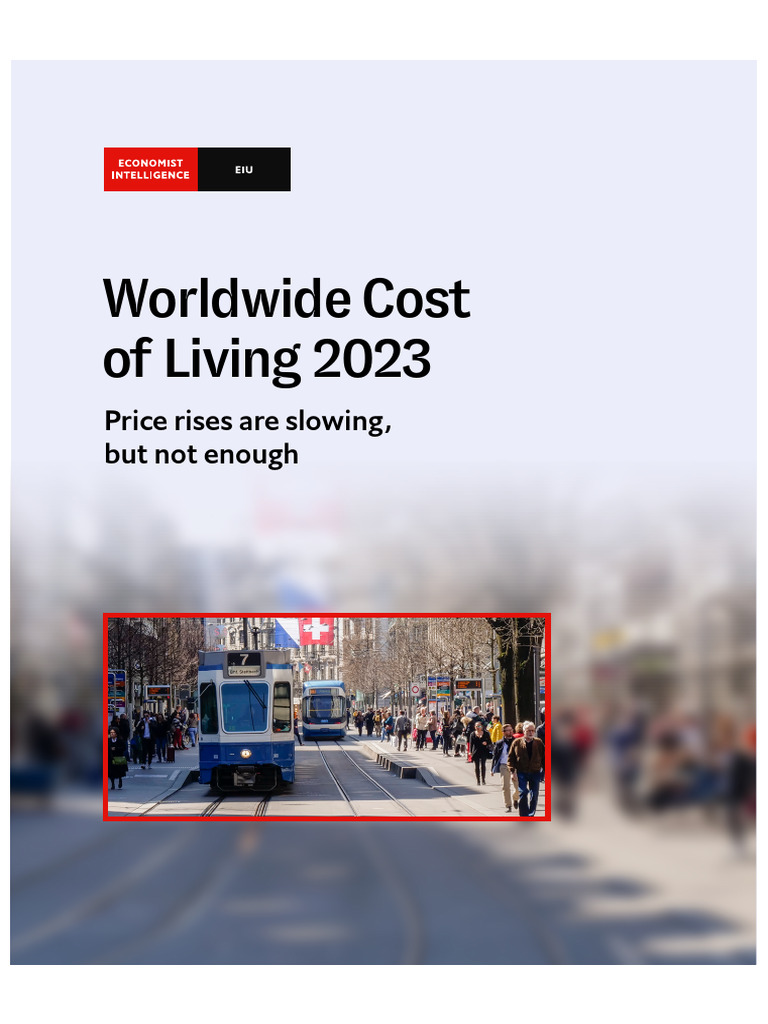 M4A--The Economist Worldwide Cost of Living 2023 | PDF