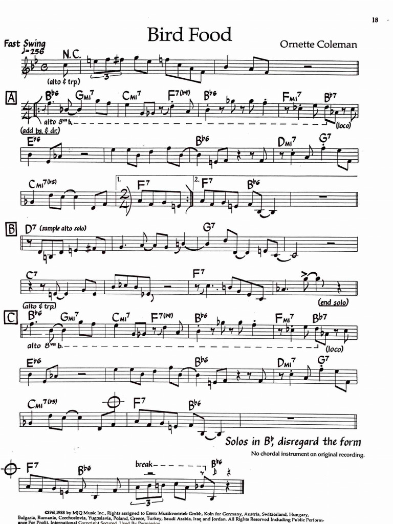 Ornette Coleman | PDF