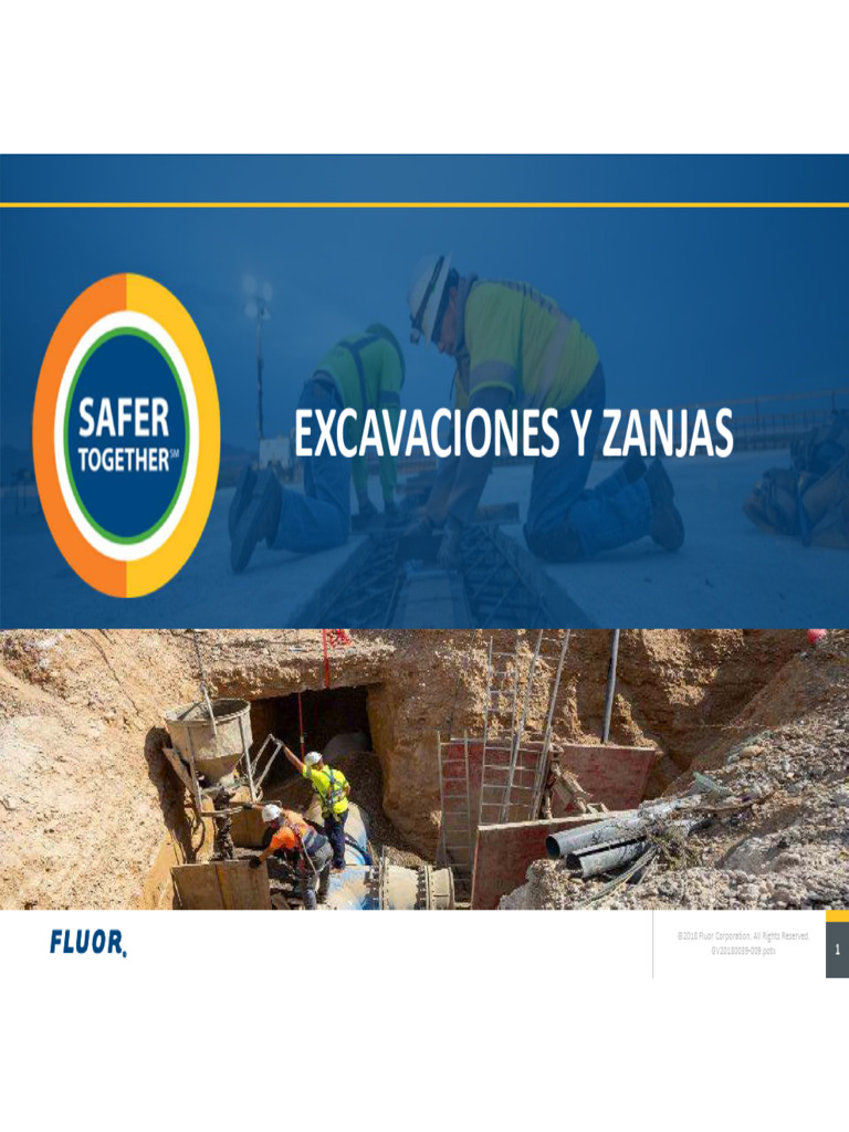 EXCAVACIÓN Y ZANJAS | PDF