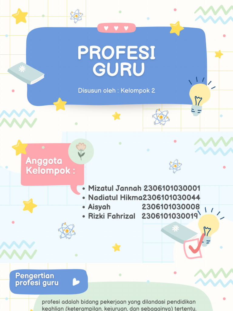 Profesi Pendidikan Kel 2 | PDF