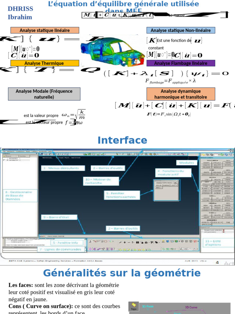General Equilibrium Equation Used in FEA | PDF