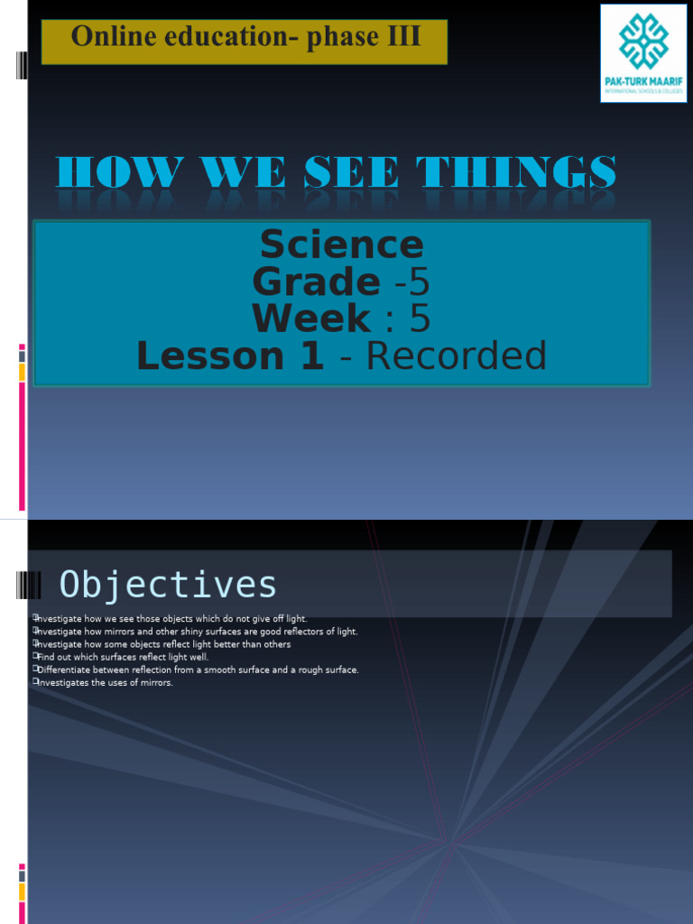 Grade 5-Sci Week 5-Lesson 1 | PDF