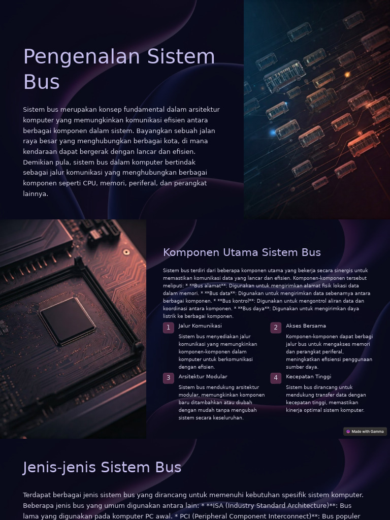 Pengenalan Sistem Bus | PDF
