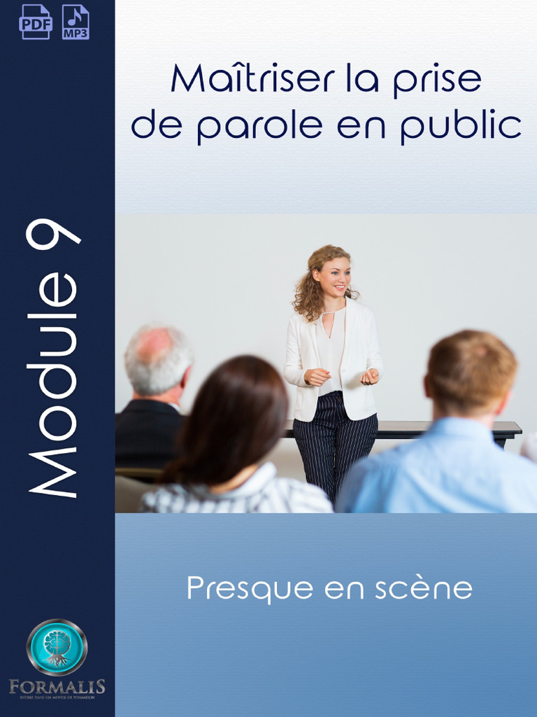 Formalis - Prise de Parole en Public - Module 9 | PDF