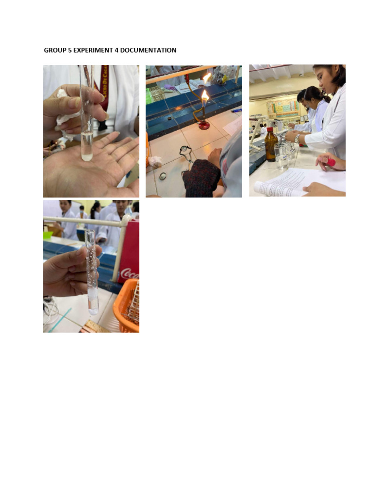 GROUP 5 EXPERIMENT 4 DOCUMENTATION | PDF