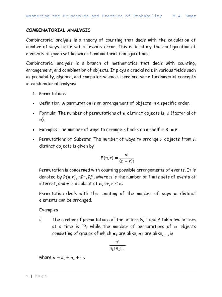 Probability II | PDF