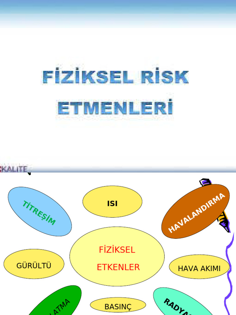 3a - Fiziksel Risk Etmenleri | PDF