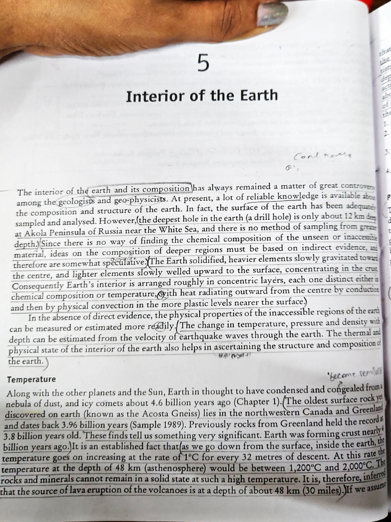interior of the earth | PDF