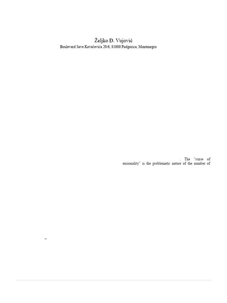 Classification Model Evaluation Metrics Željko Đ Vujović Pdf