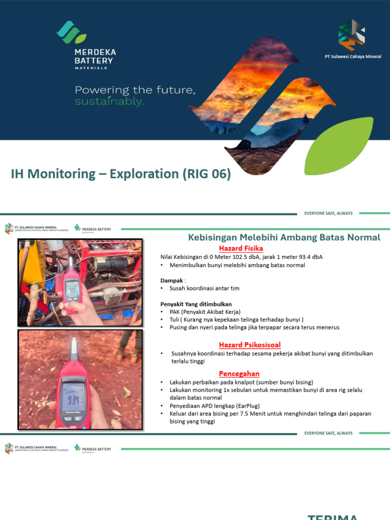 IH Monitoring - Exploration | PDF