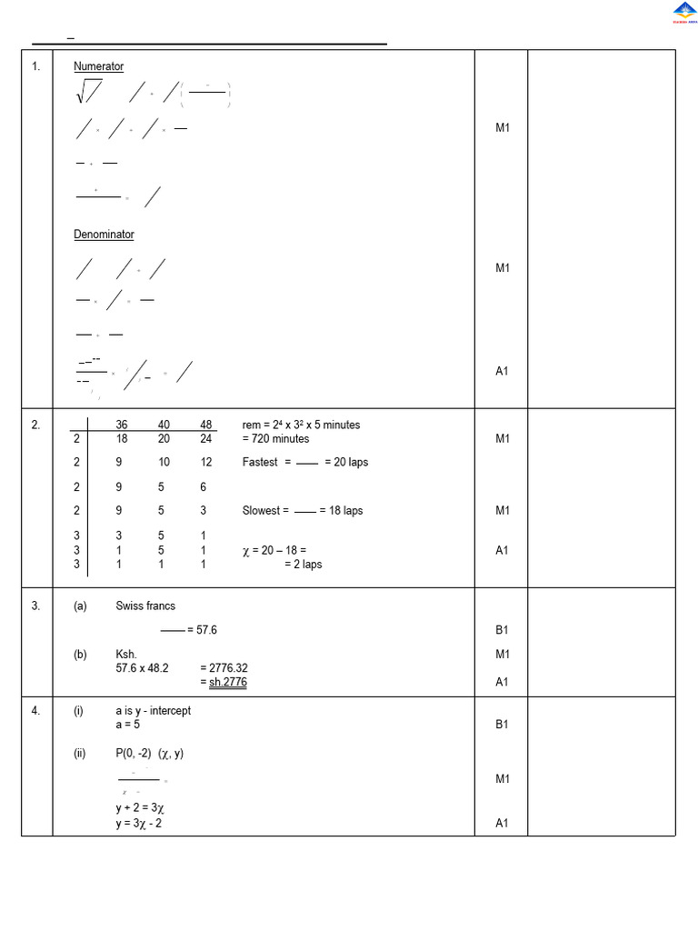 Mathematics 1MS | PDF