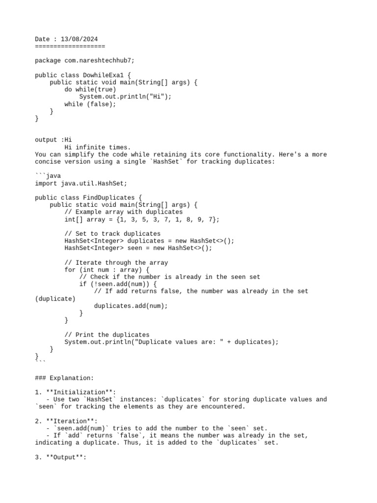 Corejava Interview Booster 4 | PDF