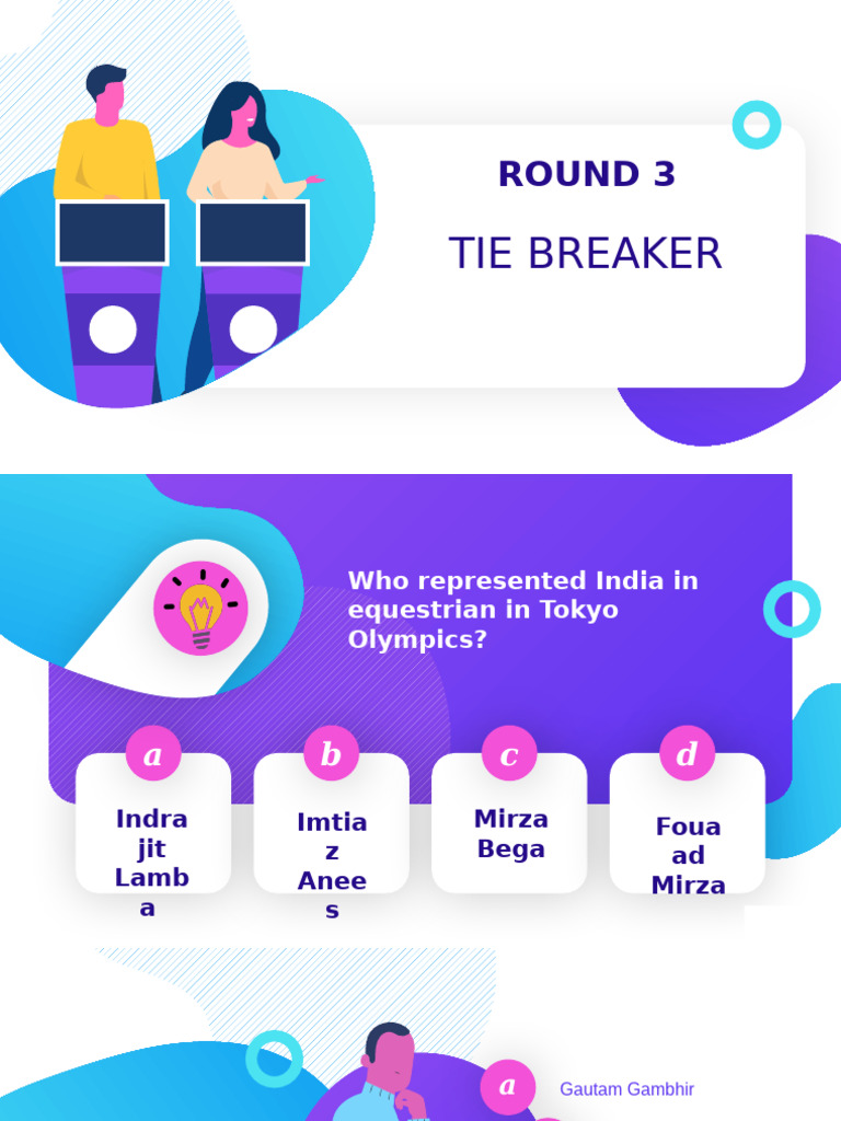 Round Tie Breaker | PDF