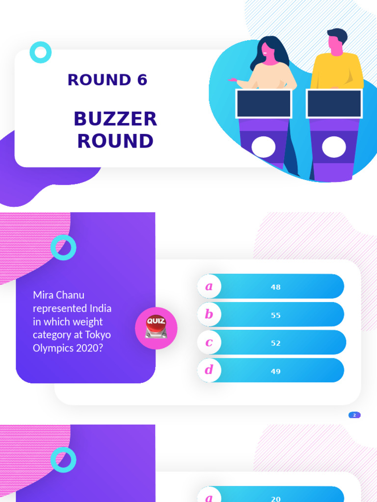 ROUND 6 - Buzzer Round | PDF