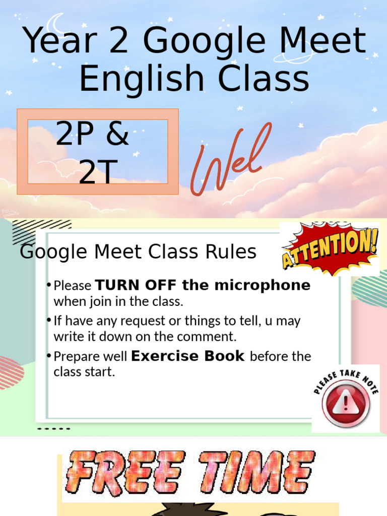 1 Topic Free time simple present tense+preposition of time on&at的运用 | PDF