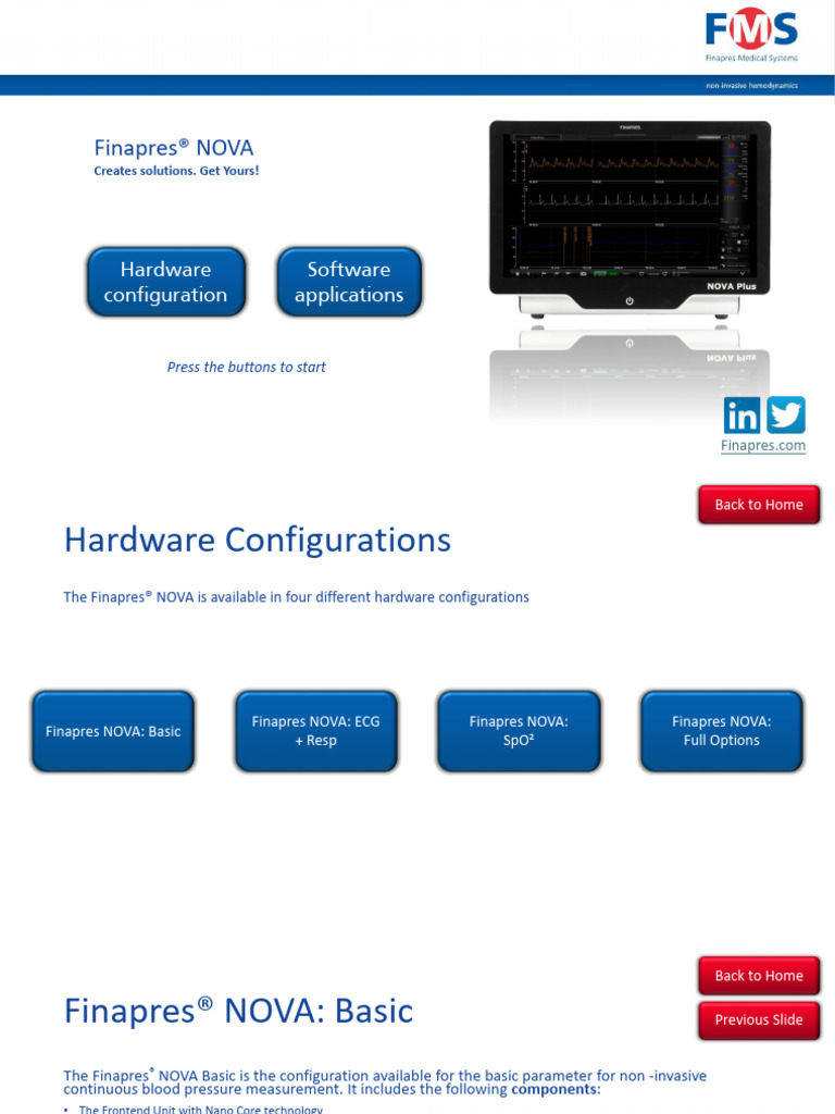 Finapres Interactive Brochure | PDF
