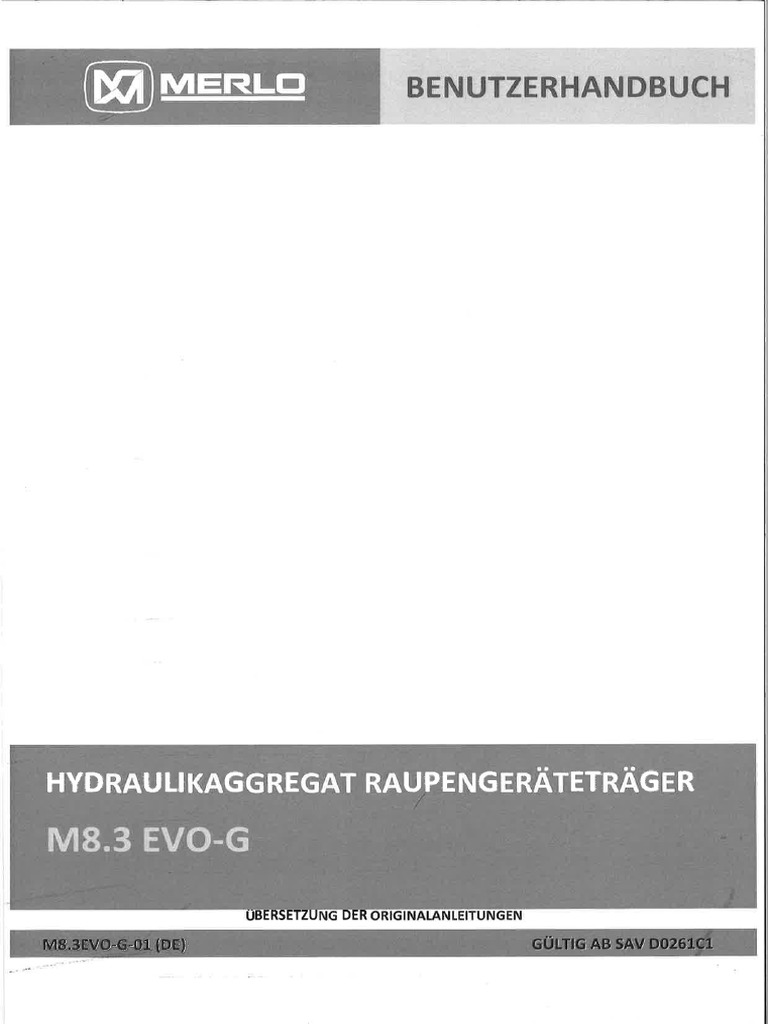 KFT Bal 12102587 001 de Merlo Chingo M8 3evo | PDF