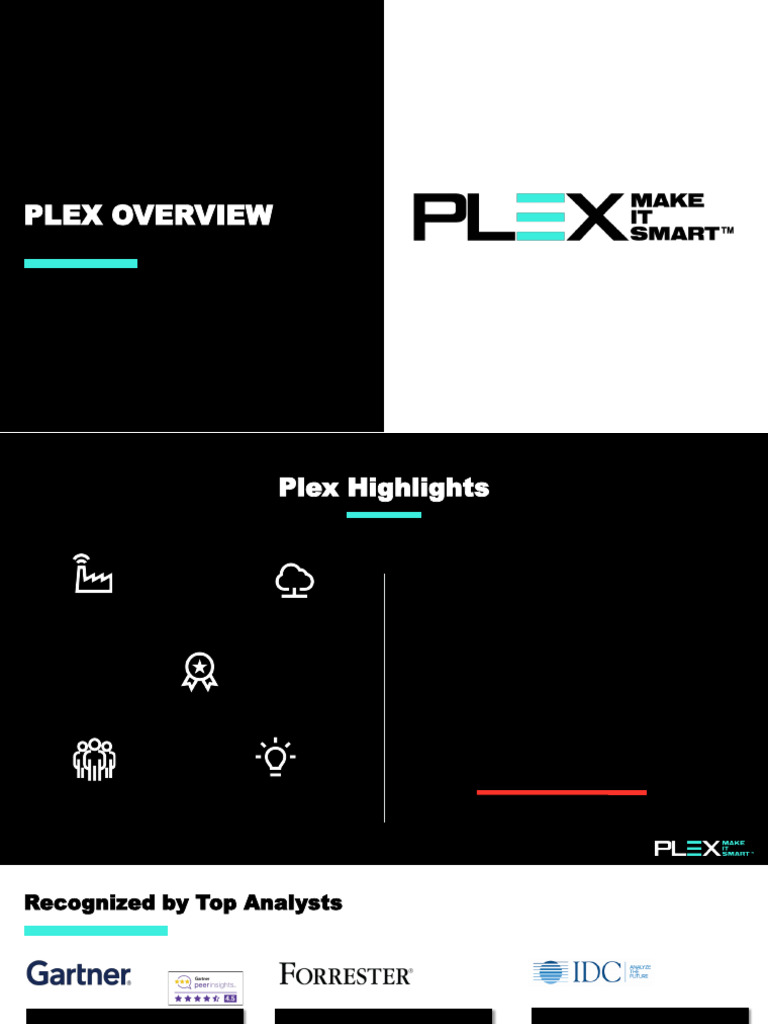 PLEX Overview Presentation | PDF | Enterprise Resource Planning | Computers