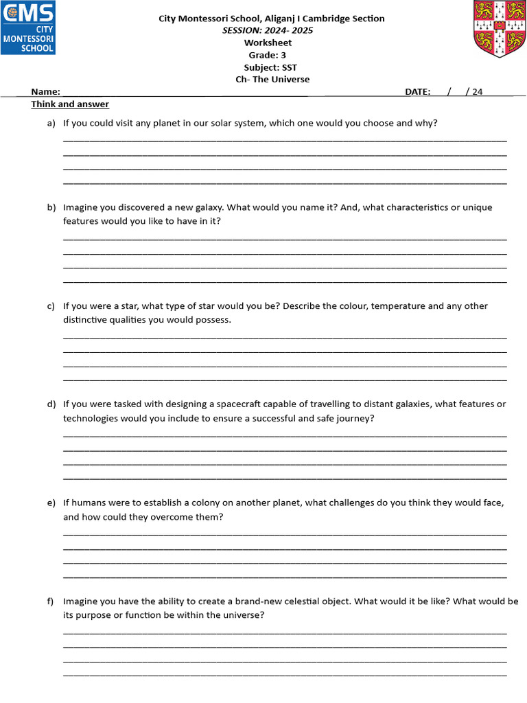 SST Worksheets | PDF | Earth | Travel