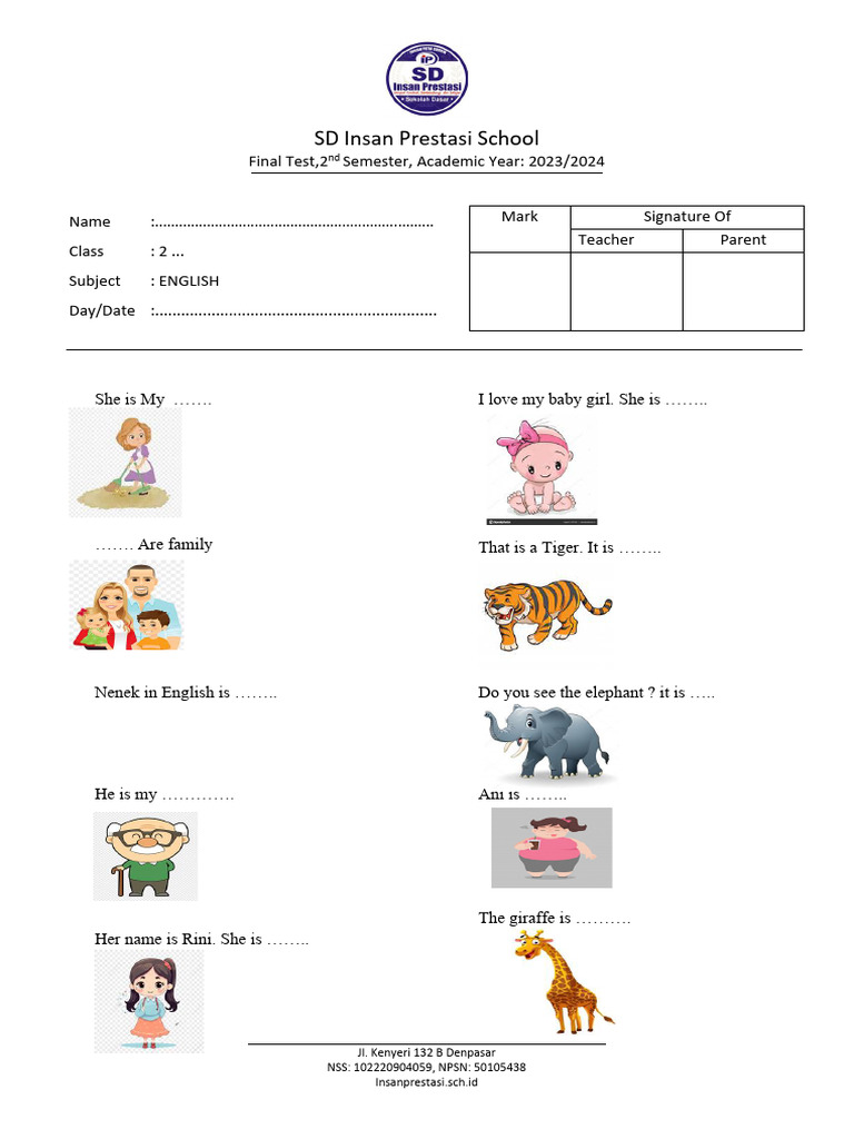 Sas English KLS 2 (2a 30, 2B 30, 2C 24) | PDF