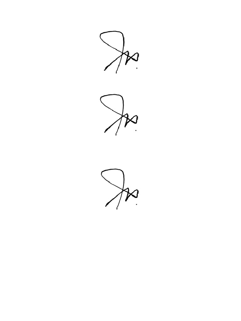 Mendoza Signature | PDF