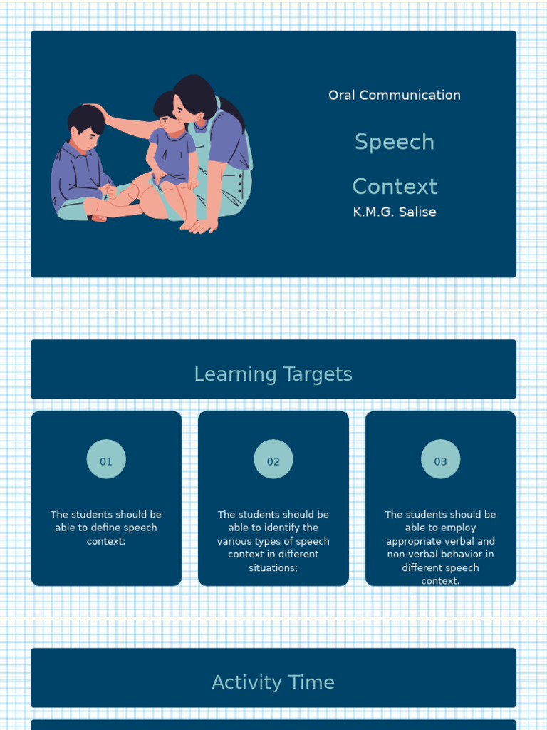 MELC 5 Speech Context | PDF