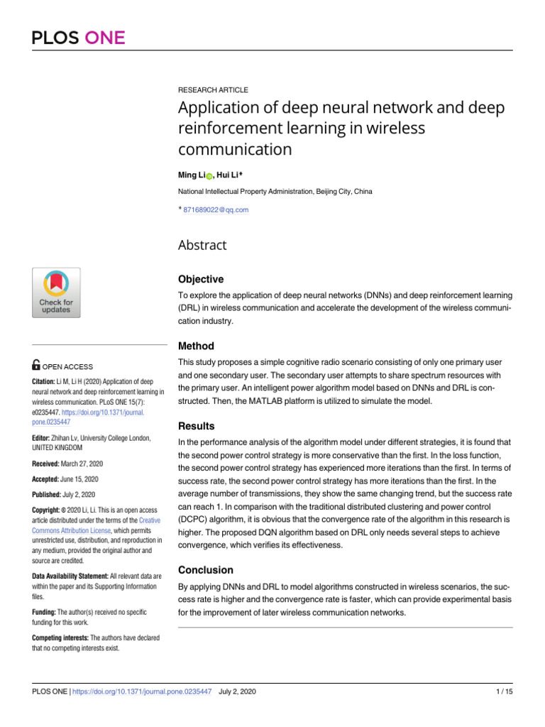 Application of DRL in Images | PDF