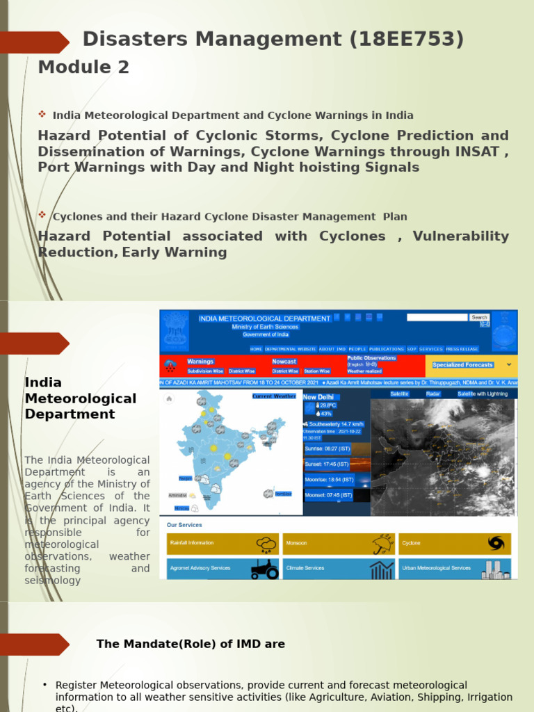 Dm-Mod-2 Presentation | PDF | Natural Disasters | Meteorology